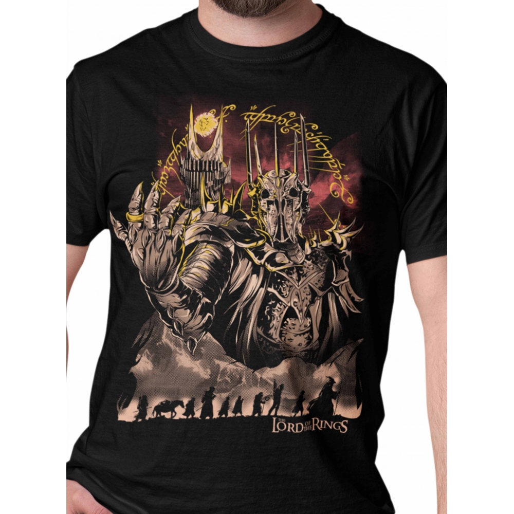 CAMISETA SENHOR DOS ANÉIS - SAURON - P - kingsgeek