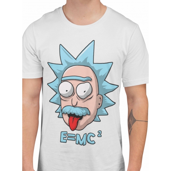 CAMISETA RICK AND MORTY - RICK EINSTEIN - kingsgeek